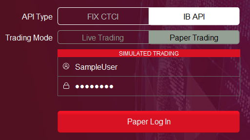 Connecting to Your Interactive Brokers Account