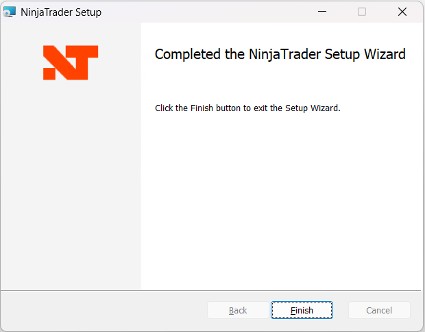 Actualización de la aplicación de escritorio NinjaTrader
